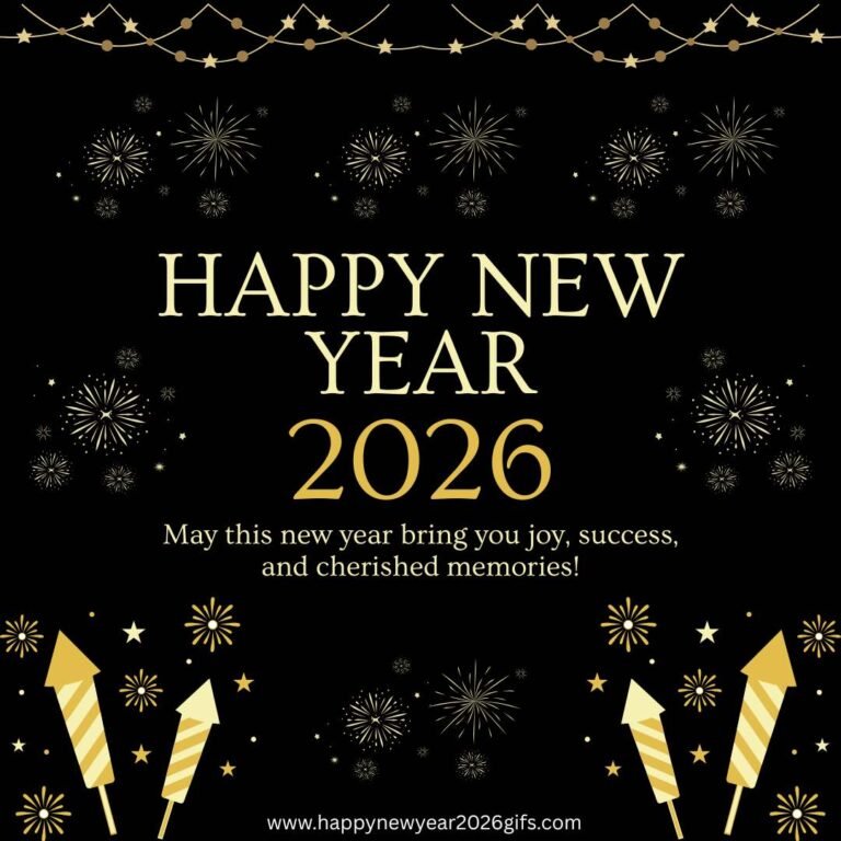 Happy New Year 2026 Quotes, Messages, and GIF Status for Social Media ...